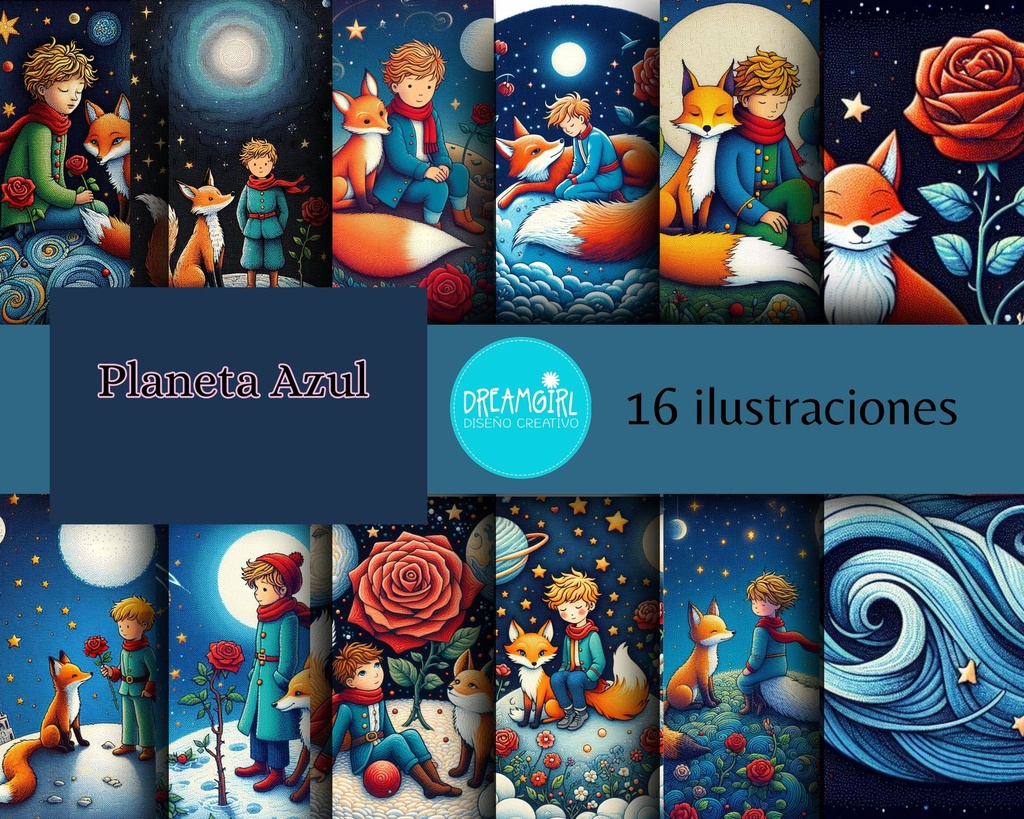 Colección.The Little Man - Planeta Azul | EDUCREAT